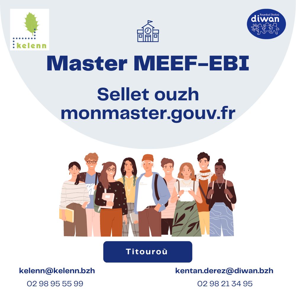 Master MEEF-EBI - Kelenn